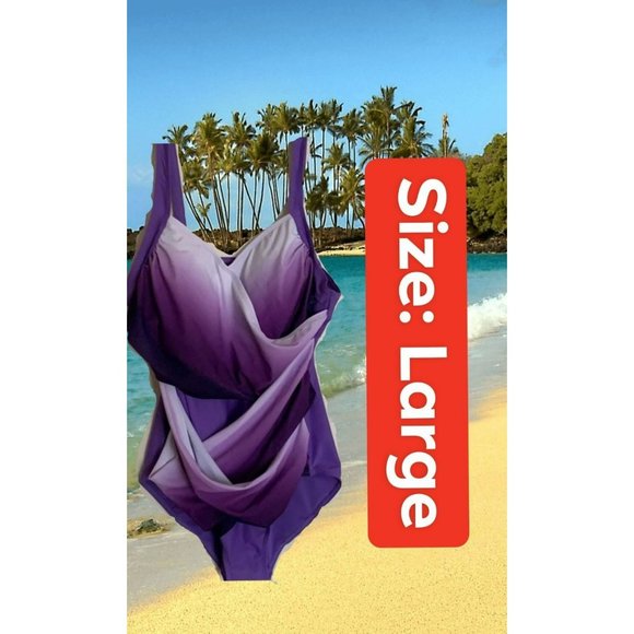 Rosewe | Swim | One Piece Purple Swimsuit | Poshmark